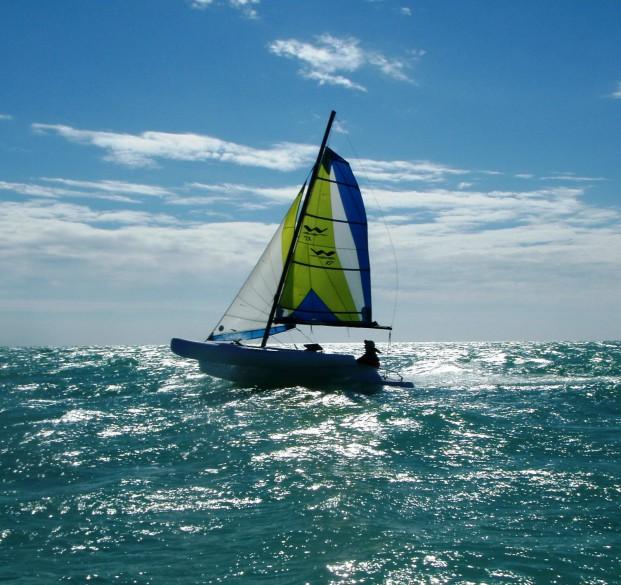 WR17 Trimaran Sailboat – Nickels Boat Works