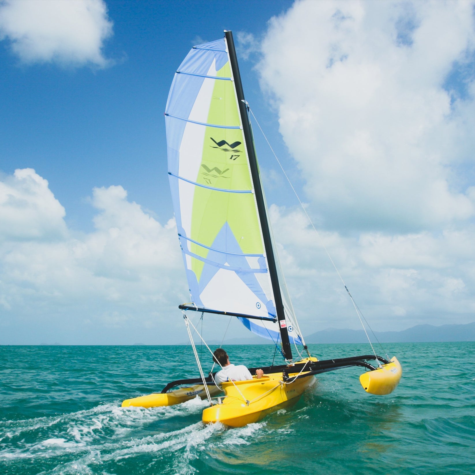 WR17 Trimaran Sailboat – Nickels Boat Works