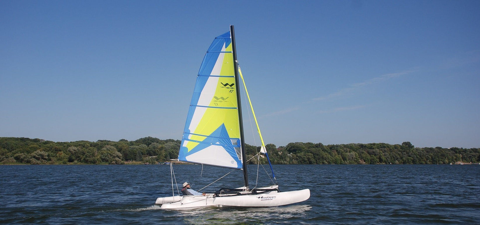 WR17 Trimaran Sailboat – Nickels Boat Works